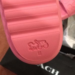 Coach | Shoes | Coach Rubber Slip On | Poshmark